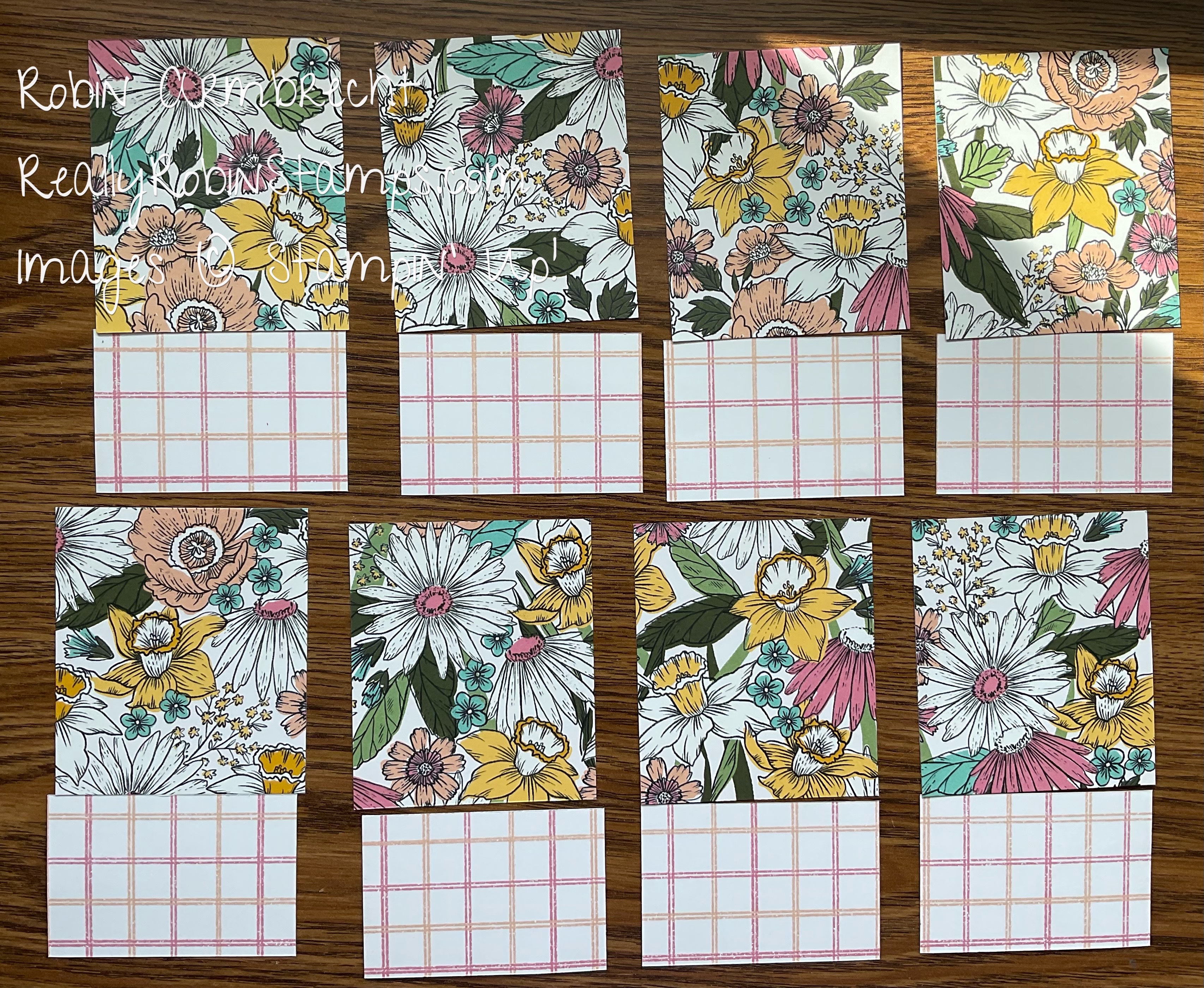 Multiple Cardmaking Machine Template - Robin Armbrecht, Stampin' Up ...